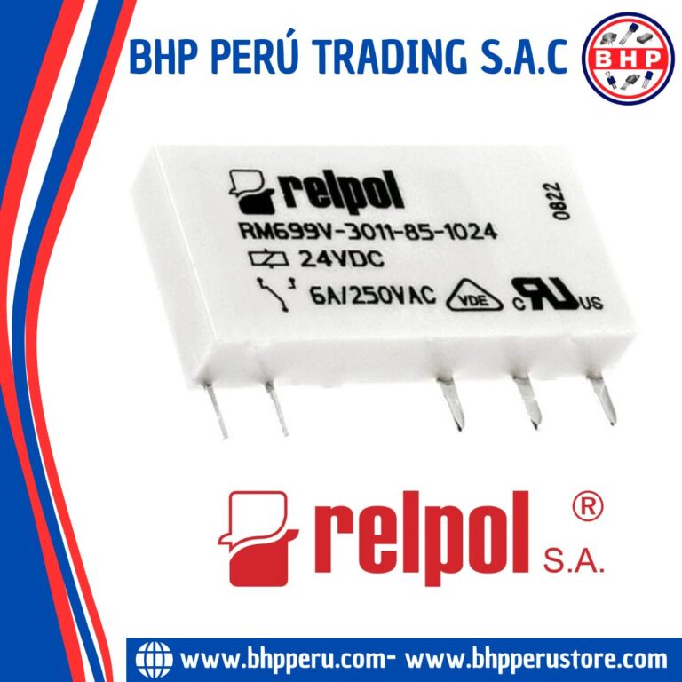 RM699BV-3011-85-1024 RELPOL RELAY ELECTROMAGNÉTICO 24VDC. 5 PINES – BHP ...