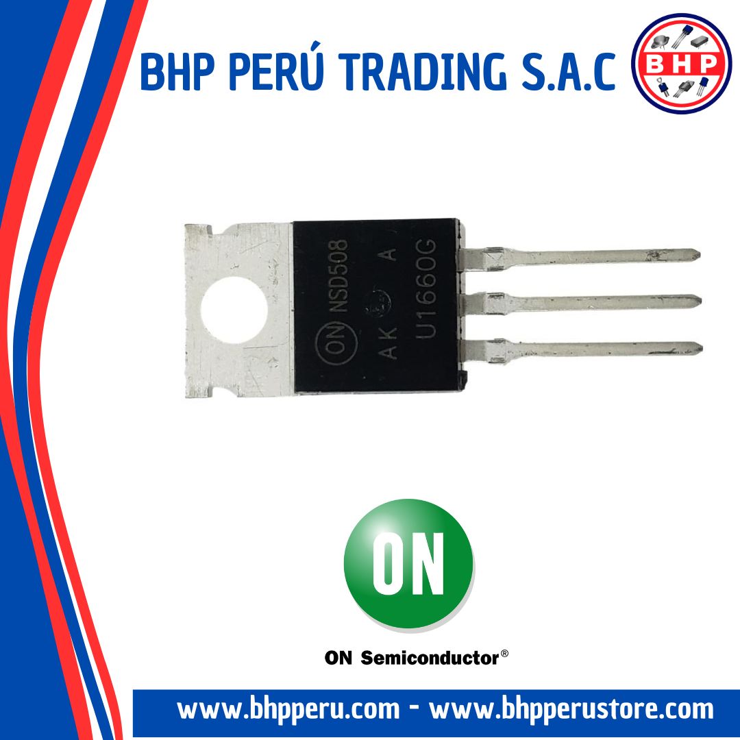 U1660G ON SEMICONDUCTOR DIODO RECTIFICADOR RÁPIDO 600V 8A TO-220AB ...