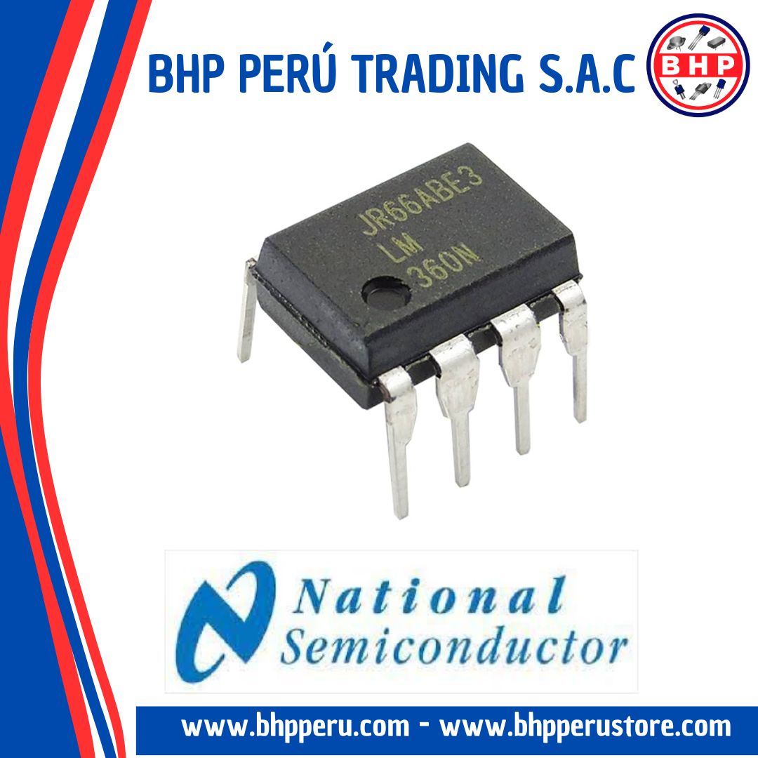 LM360N NATIONAL CIRCUITO INTEGRADO I.C. COMPARATOR HS DIFFERENTIAL DIP-8 – BHP Perú Web