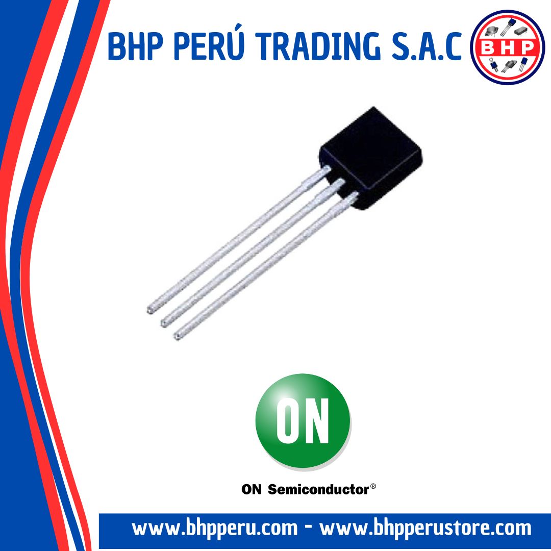 BF245B ON SEMICONDCUTOR TRANSISTOR JFET N-CHANNEL 30V 15MA TO-92 – BHP ...