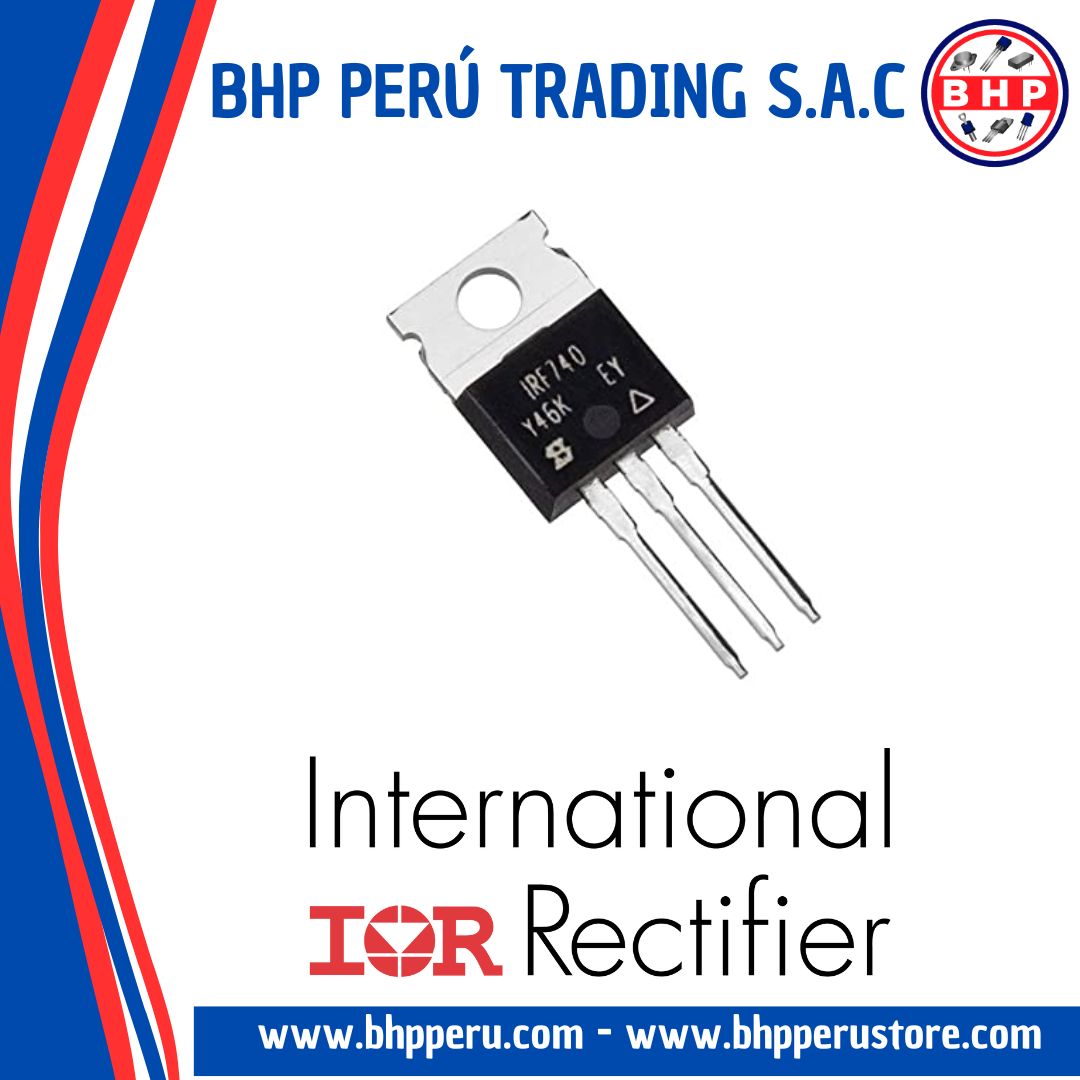 IRF740G INTERNATIONAL RECTIEFER TRANSISTOR POWER MOSFET TO-220 FULLPACK ...