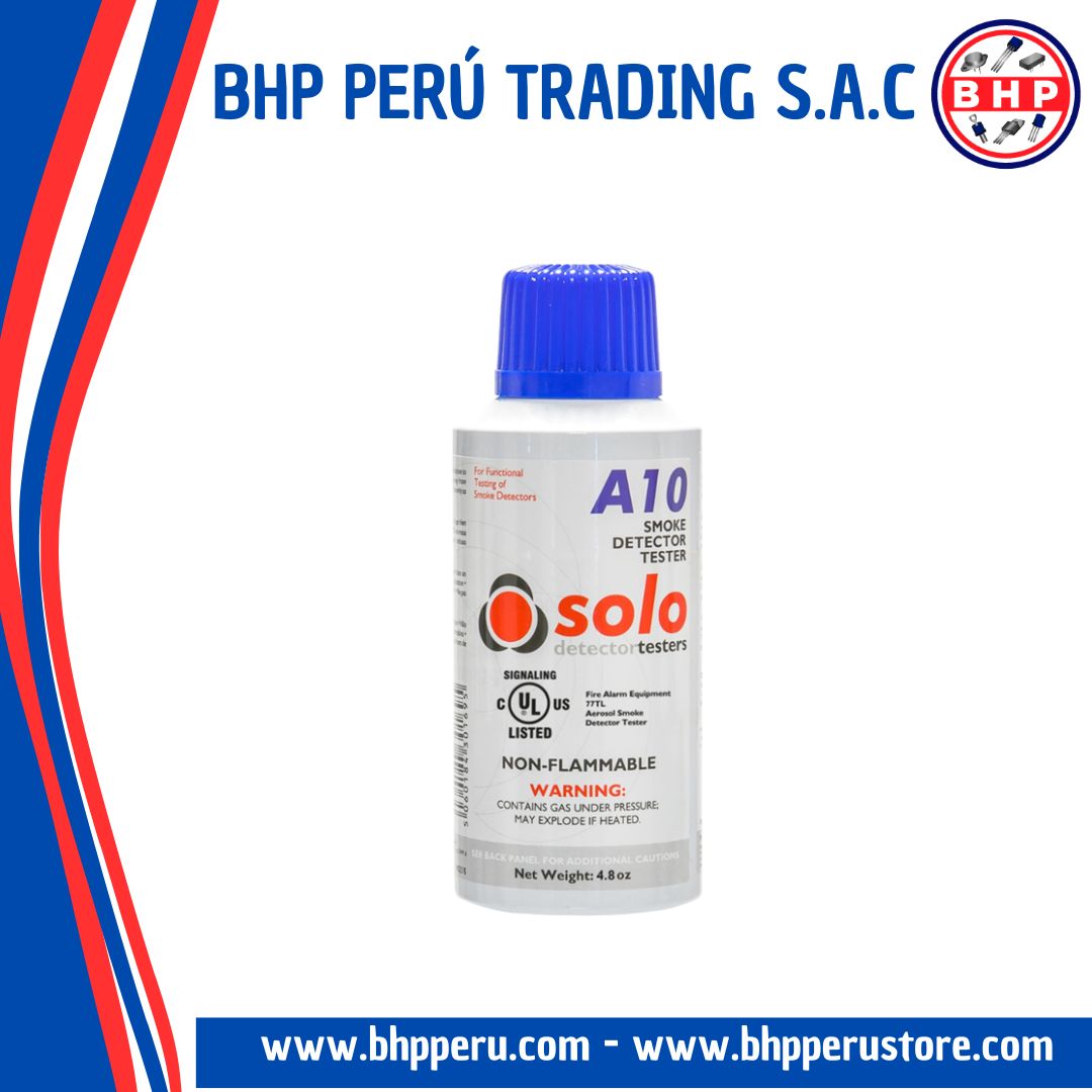 A10 SMOKE DETECTOR SOLO TESTERS AEROSOL – BHP Perú Web