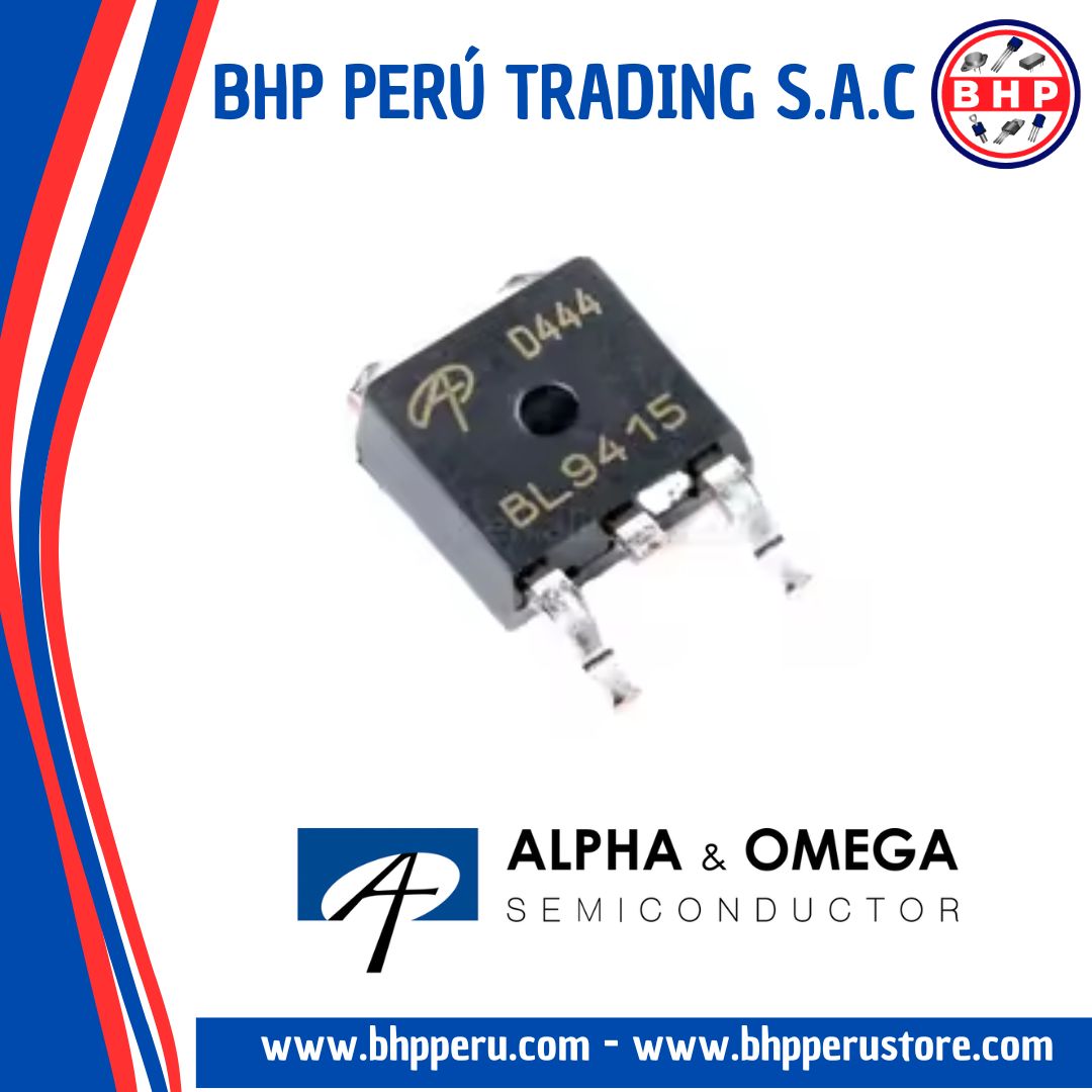 AOD4454 ALPHA & OMEGA TRANSISTOR MOSFET N-CHANNEL 150V 3A TO-252 – BHP ...