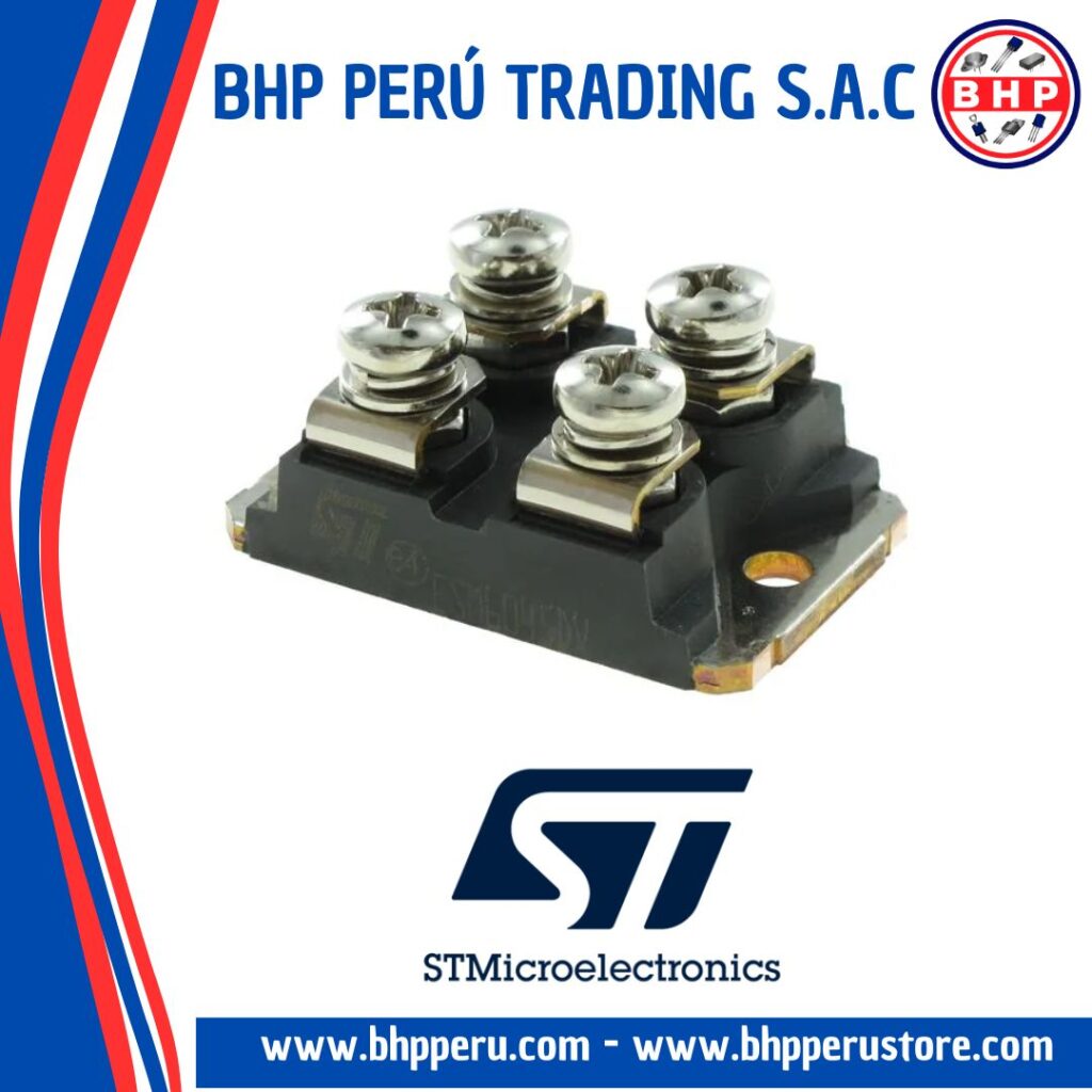 ESM6045DV STMICROELECTRONICS MODULO TRANSISTOR NPN DARLINGTON 450V 84A ...