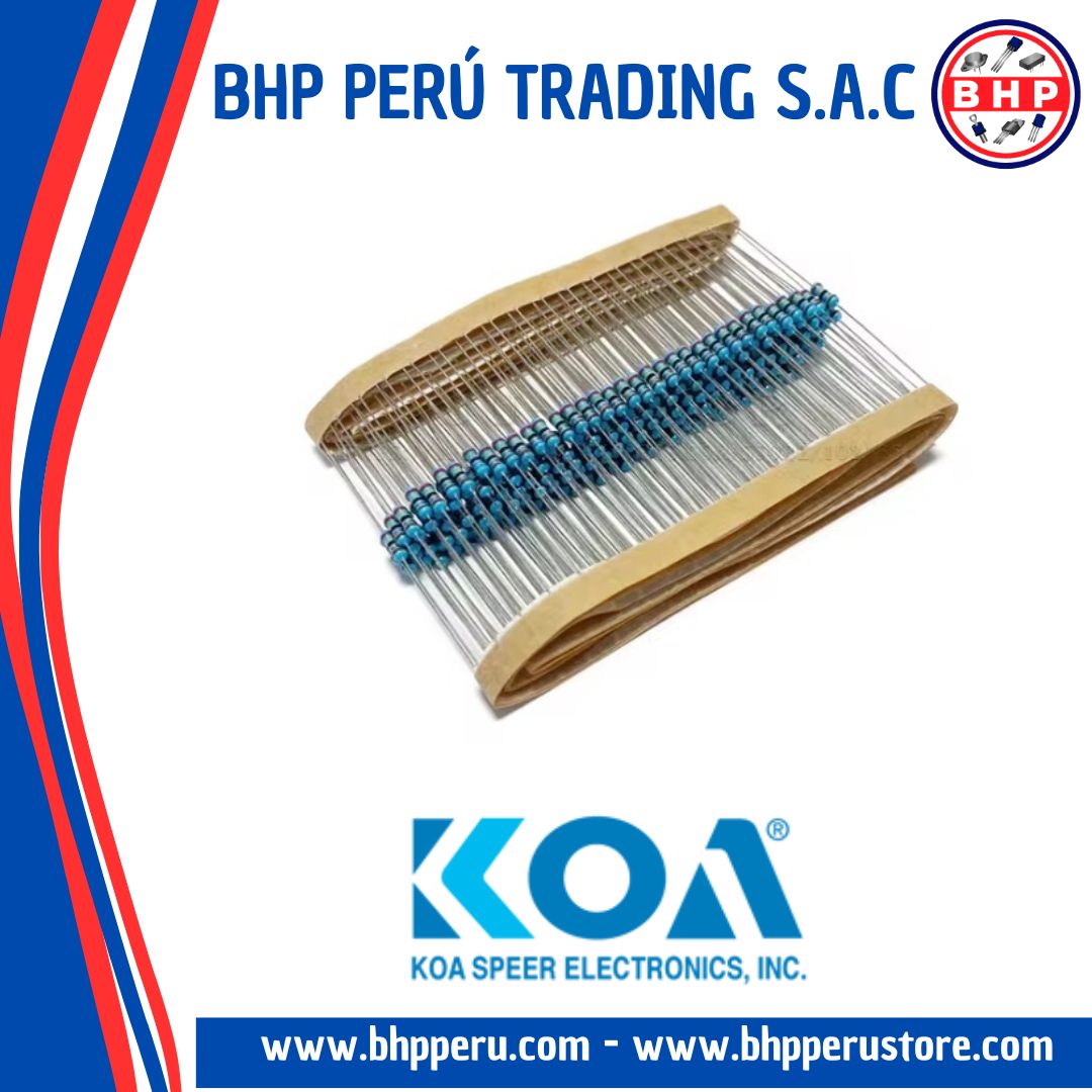 MF1DCT521R2700F KOA SPEER RESISTENCIA AXIAL METAL FILM RESISTOR 270 OHM ...