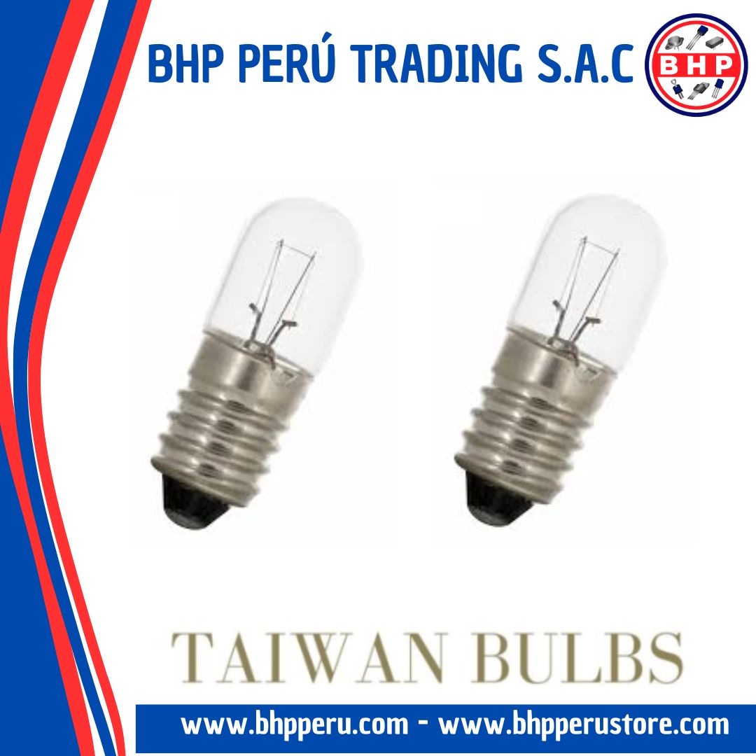 T10X28-18V TAIWAN BULBS LAMPARA SEÑALIZACION 18V – 0.11. E-10 – BHP ...
