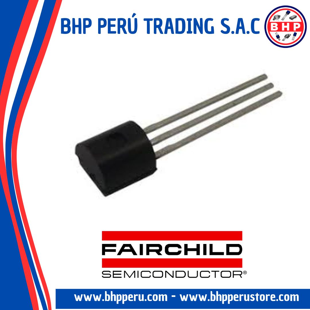 BC183 FAIRCHILD TRANSISTOR BIPOLAR BJT NPN 30V 100MA HFE/8 TO-92 – BHP Perú Web