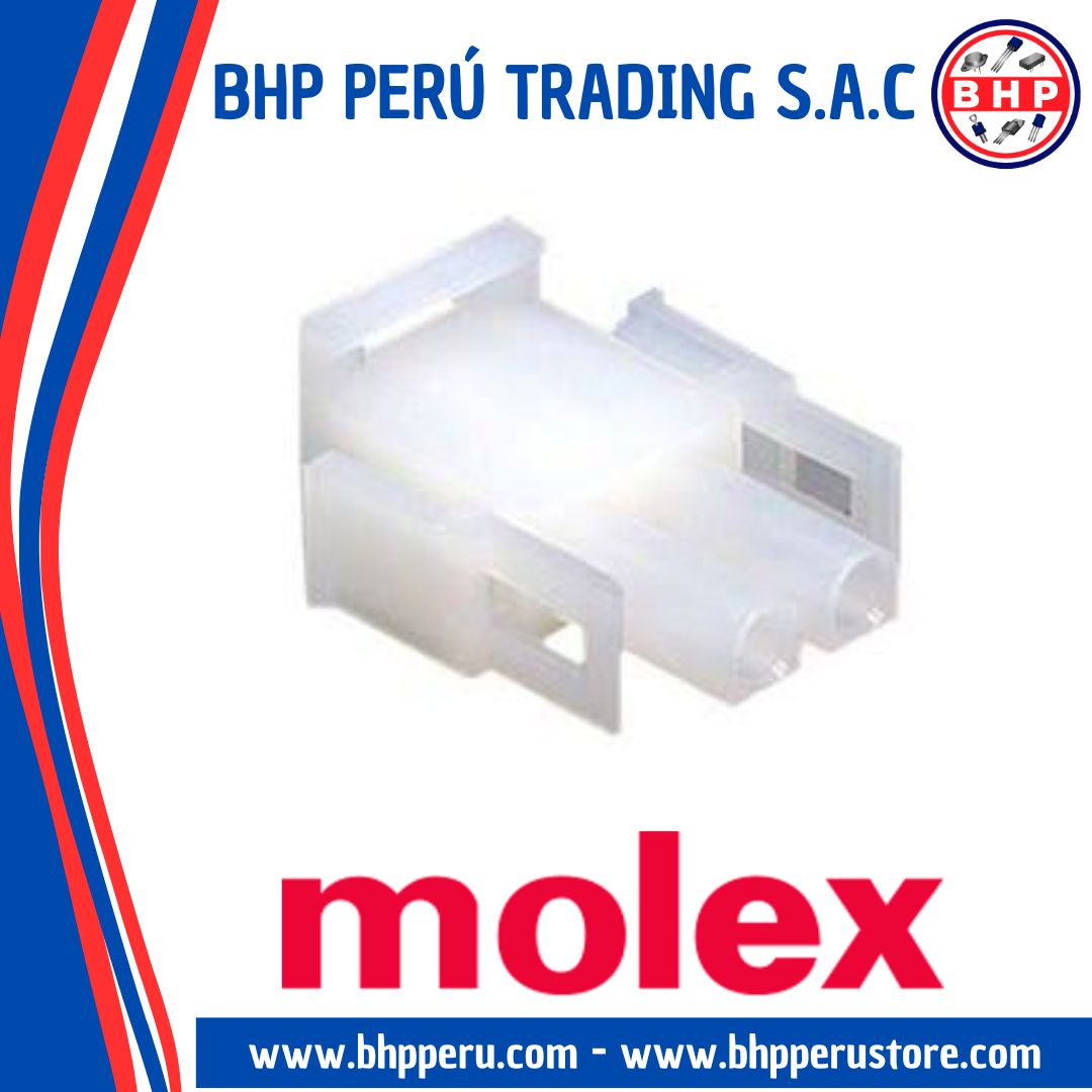 50-84-1020 MOLEX CONNECTOR PLUG 2 POSITIONS .084 – BHP Perú Web