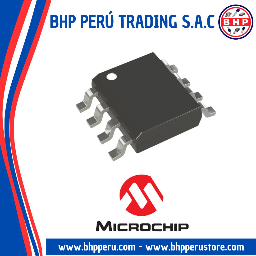 93C46B/SN MICROCHIP CIRCUITO INTEGRADO EEPROM 1-KBIT 2MHZ SOIC-8 – BHP ...