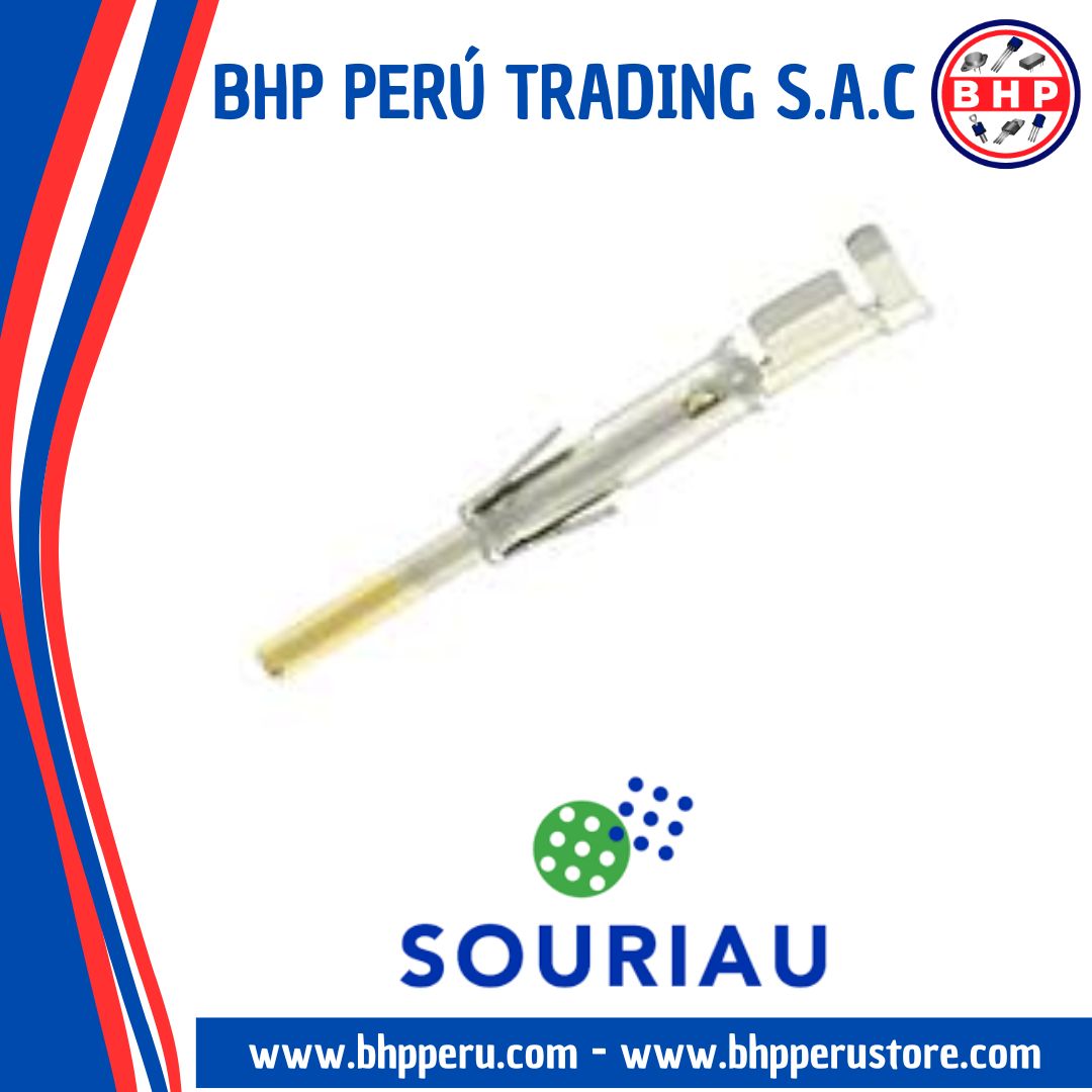 SM20M1S31 SOURIAU CONNECTOR PIN 20-22AWG GOLD CRIMP MALE – BHP Perú Web