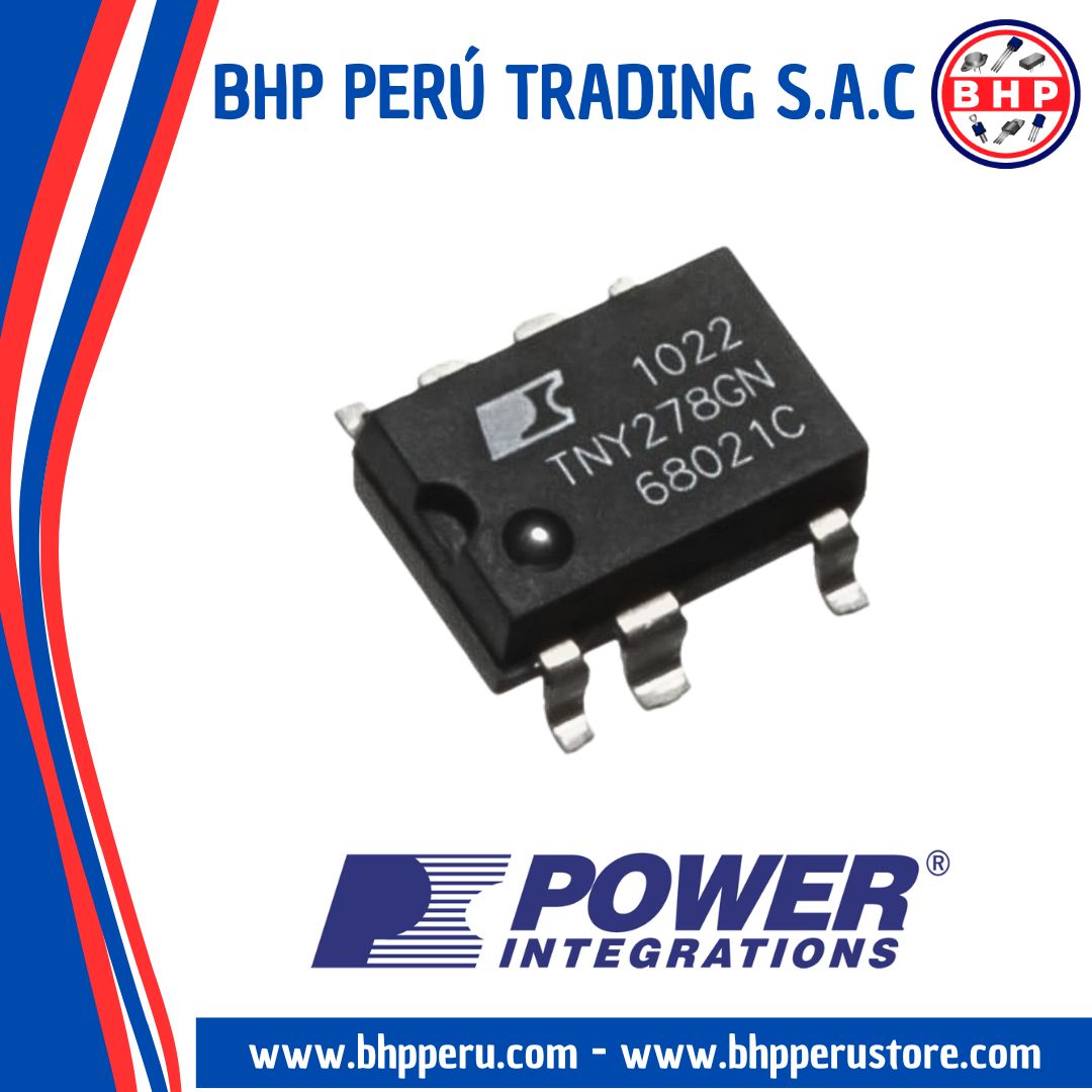 TNY278GN POWER INTEGRATIONS CIRCUITO INTEGRADO OFFLINE SWITCH OVP OTP ...