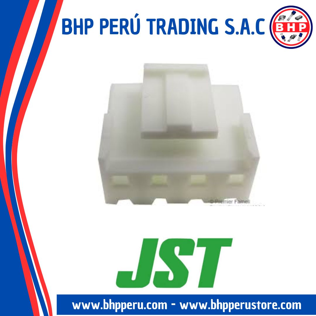VHR-4N JST SALES AMERICA CONNECTOR HOUSING VH 4-POS 3.96MM WHITE – BHP Perú Web