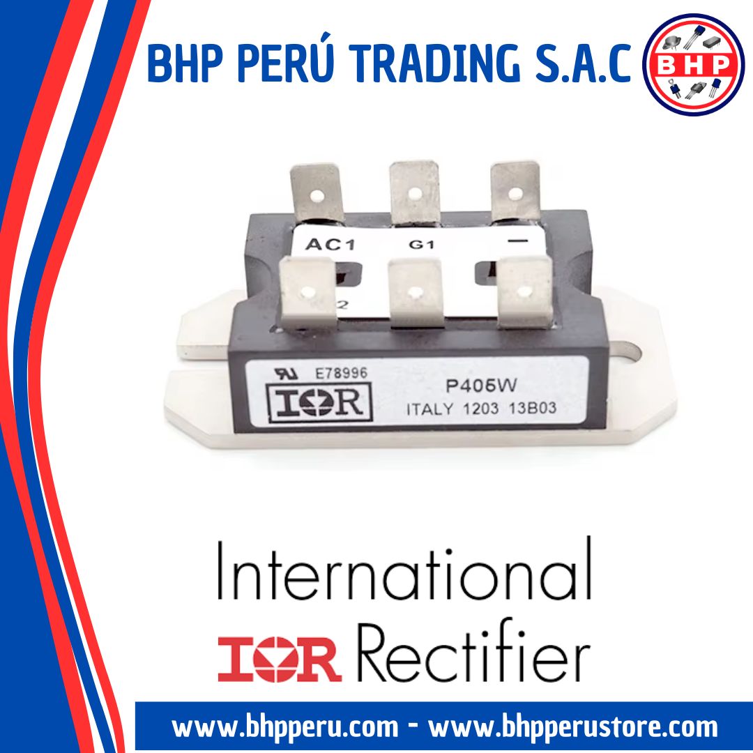 P405W INTERNATIONAL RECTIEFER MÓDULO BRIDGE SINGLE-PHASE 400A / 1200V ...